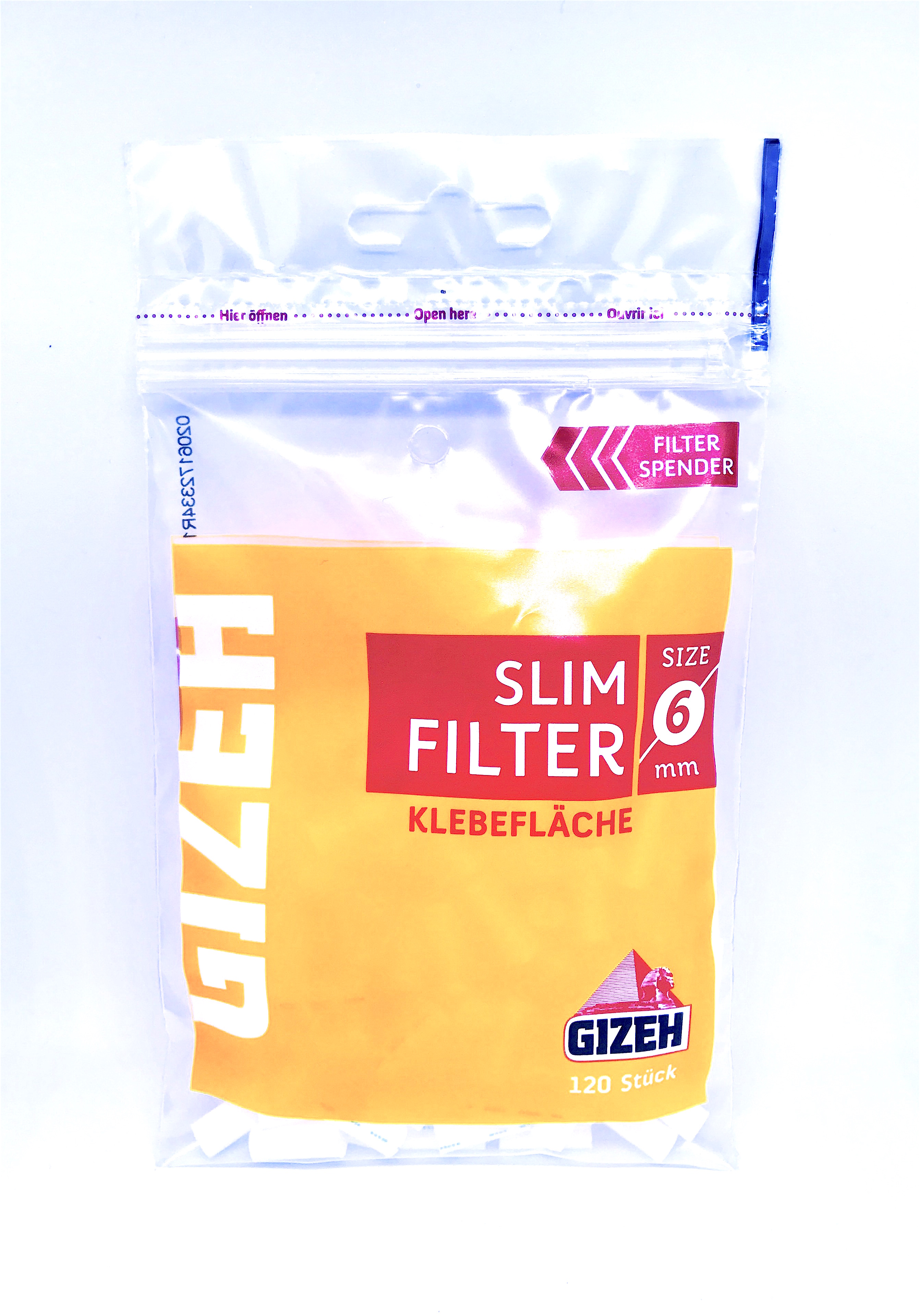 meinspätkauf.de - Gizeh Slim Filter (120 Stück)