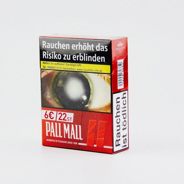 meinspätkauf.de - Pall Mall Rot, 6€ Zigaretten